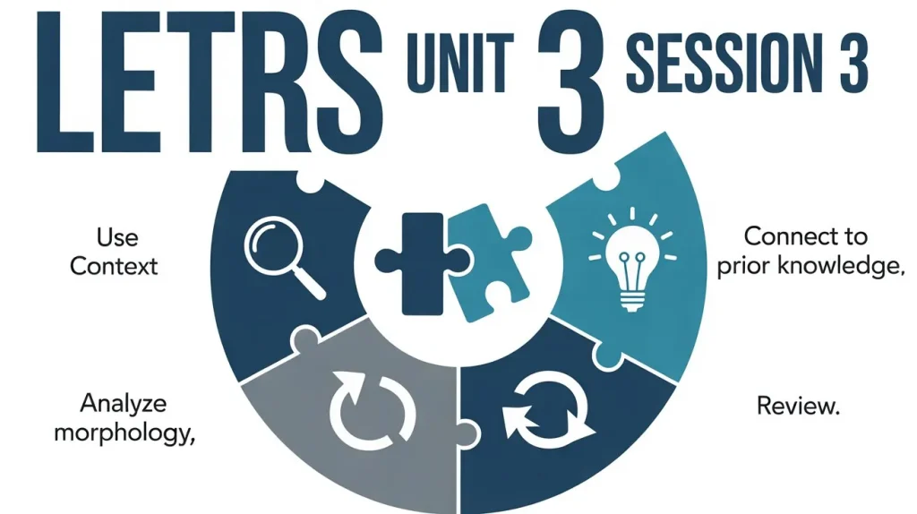 LETRS Unit 3 Session 3 Check For Understanding - I Hate CBTs